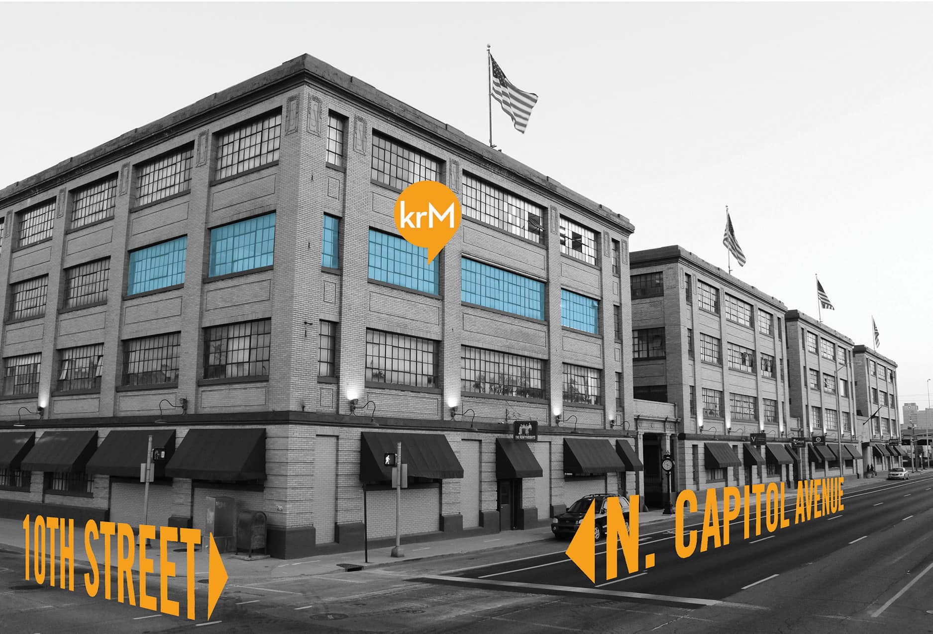 Indianapolis Office Open House at the Stutz Building - krM Architecture