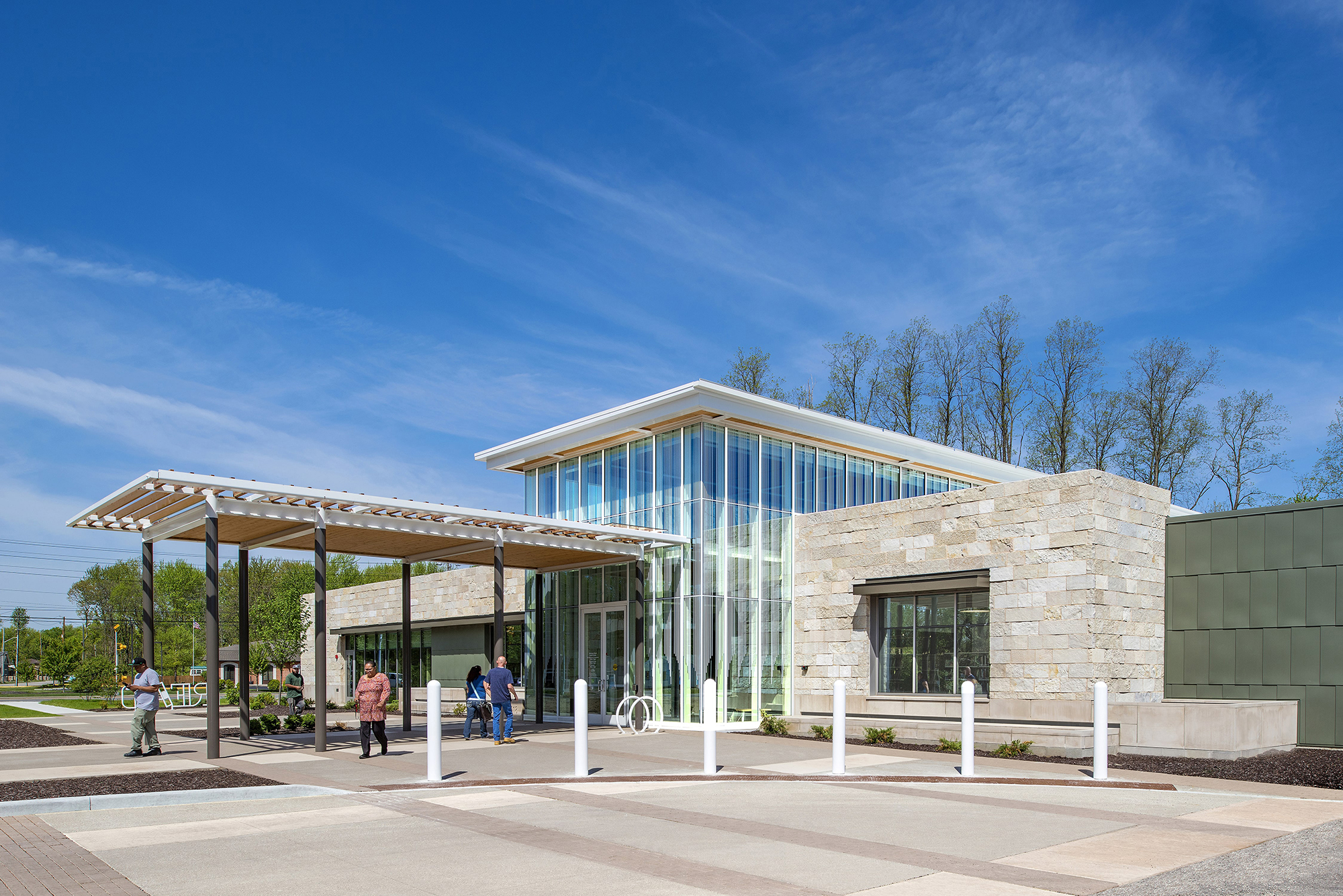 Indianapolis Public Library - krM Architecture+