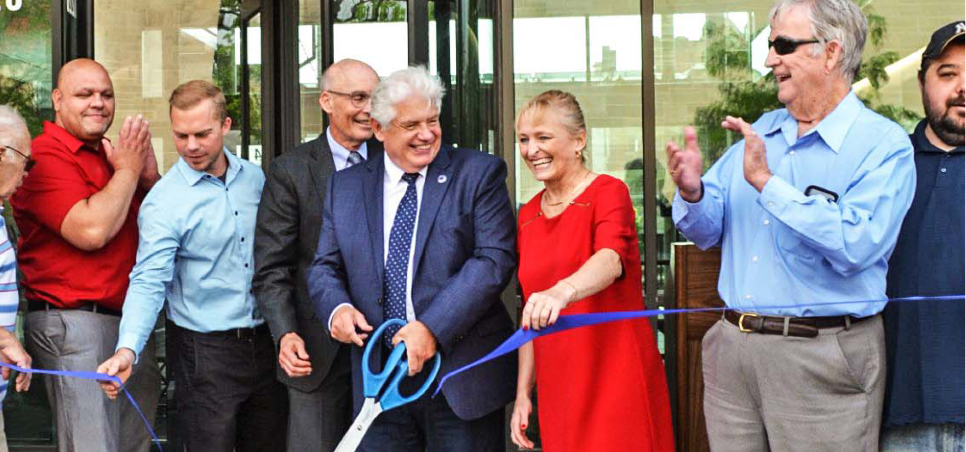 Ribbon Cutting - City of Anderson Transit Station - krM Architecture
